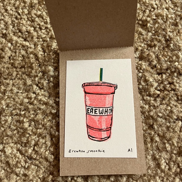 Inciardi | Art | Inciardi Mini Print Erewhon Smoothie Pink Green Print ...